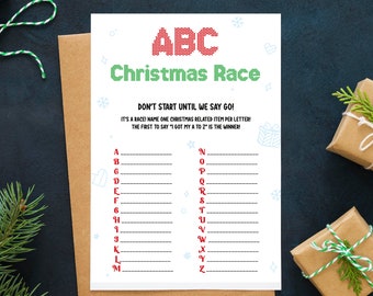 Christmas Game, Xmas Holiday Race Game, Christmas Family Game ...