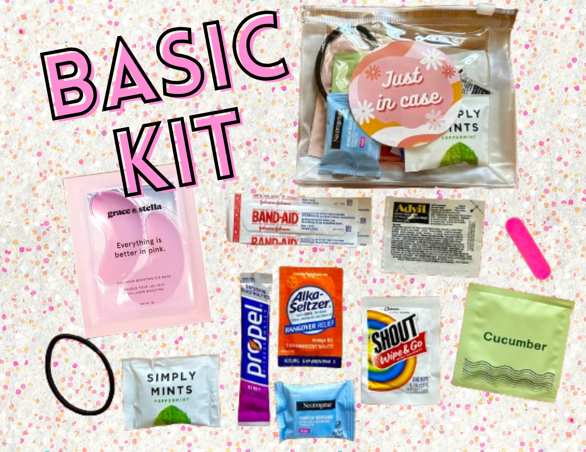 Girls Weekend Kit, Bach Trip Favors, Travel Kit, Hangover Kit, Recovery ...