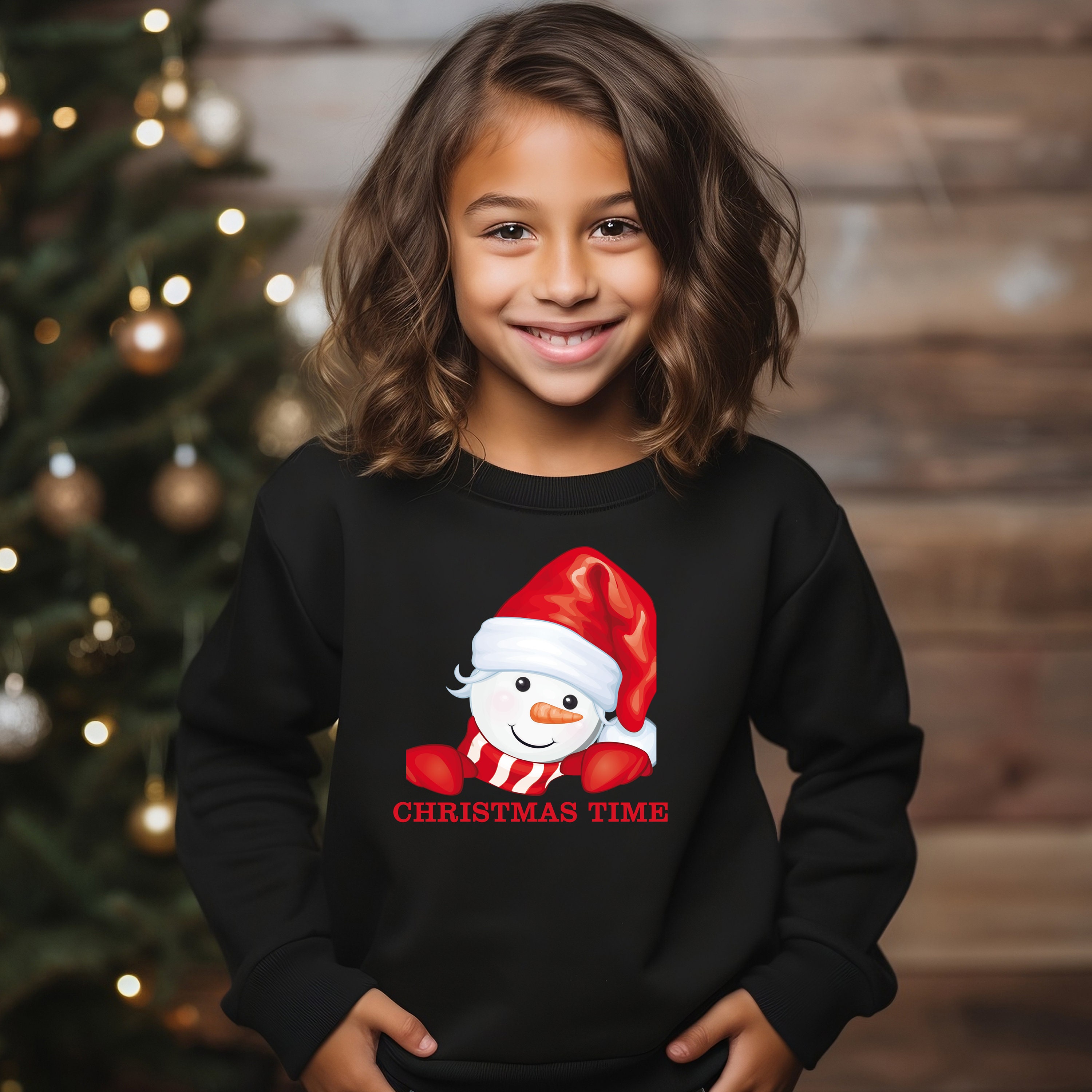 Snowmen Sweatshirt Kids, Christmas Sweatshirt, Christmas Crewneck ...
