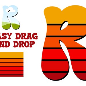 Fill Your Own Doodle Letters on CANVA With Commercial Use Allowed. Drag ...