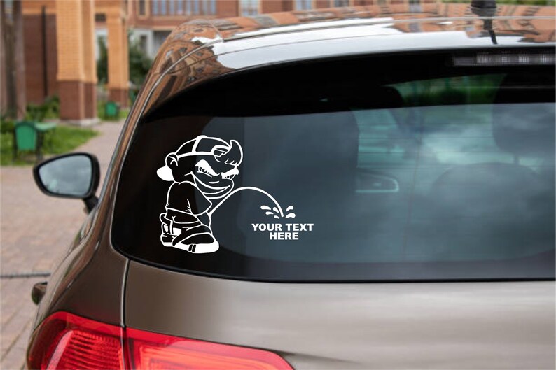 Peeing Boy Decal for Car, Laptop, Truck, Etc. - Etsy