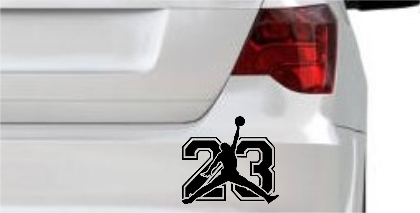 Michael Jordan 23 Logo Decal for Car Truck Laptop Etc. - Etsy