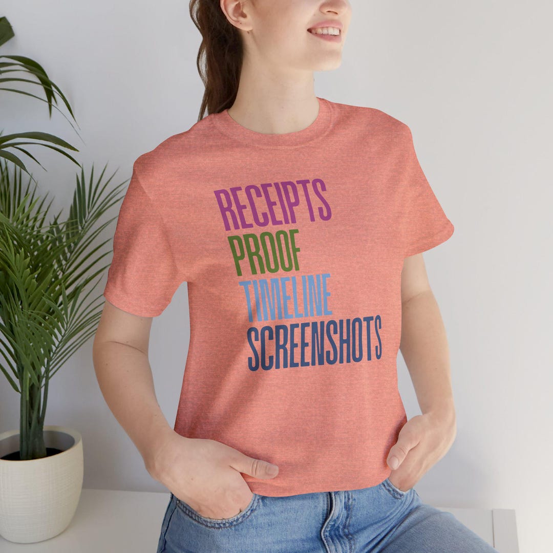 RHOSLC Shirt, Bravo Merch, Receipts Proof Timeline Screenshots ...