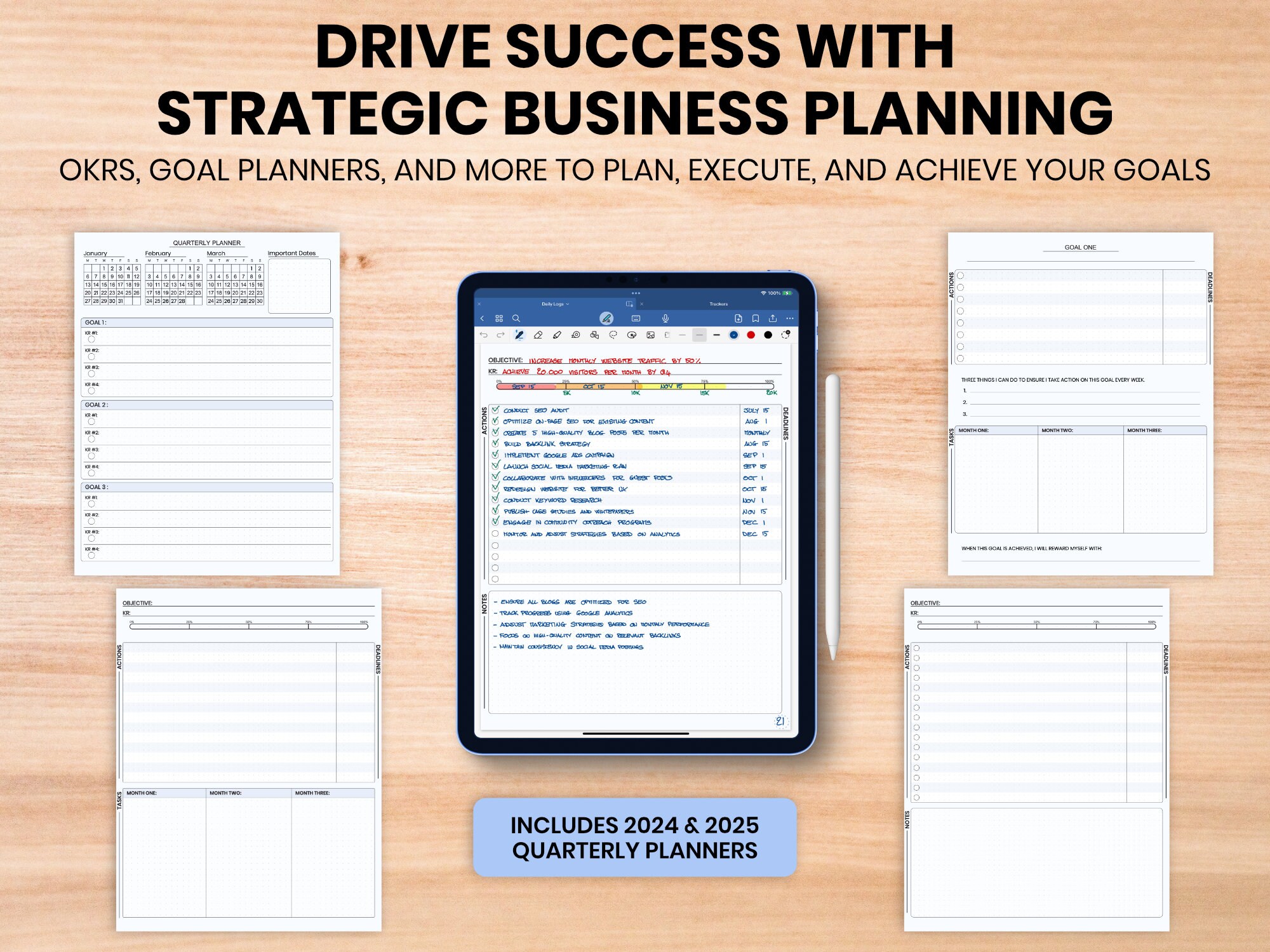 Complete Bullet Journal Premade Template Pack for Goodnotes and iPad ...