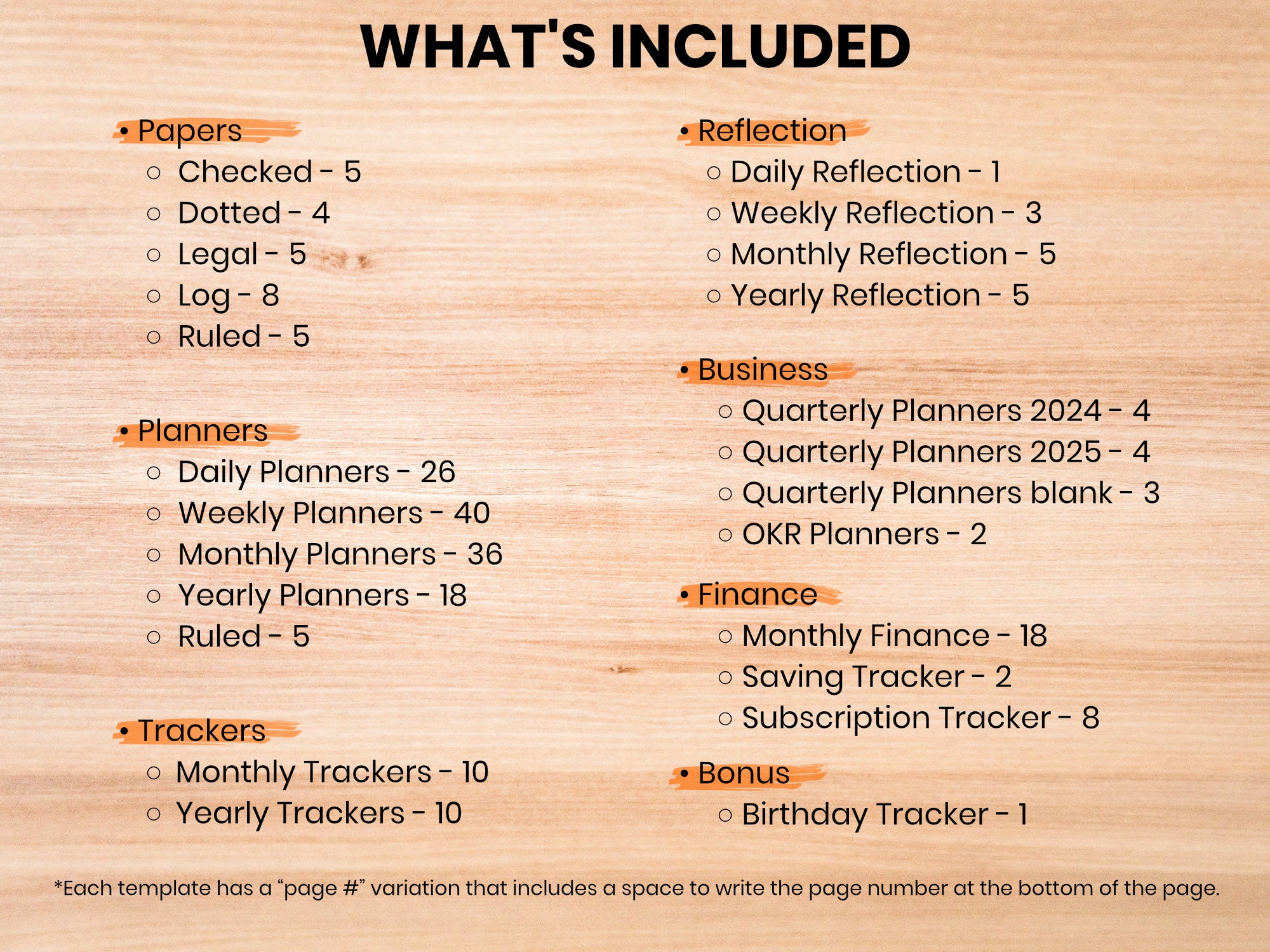 Complete Bullet Journal Premade Template Pack for Goodnotes and iPad ...