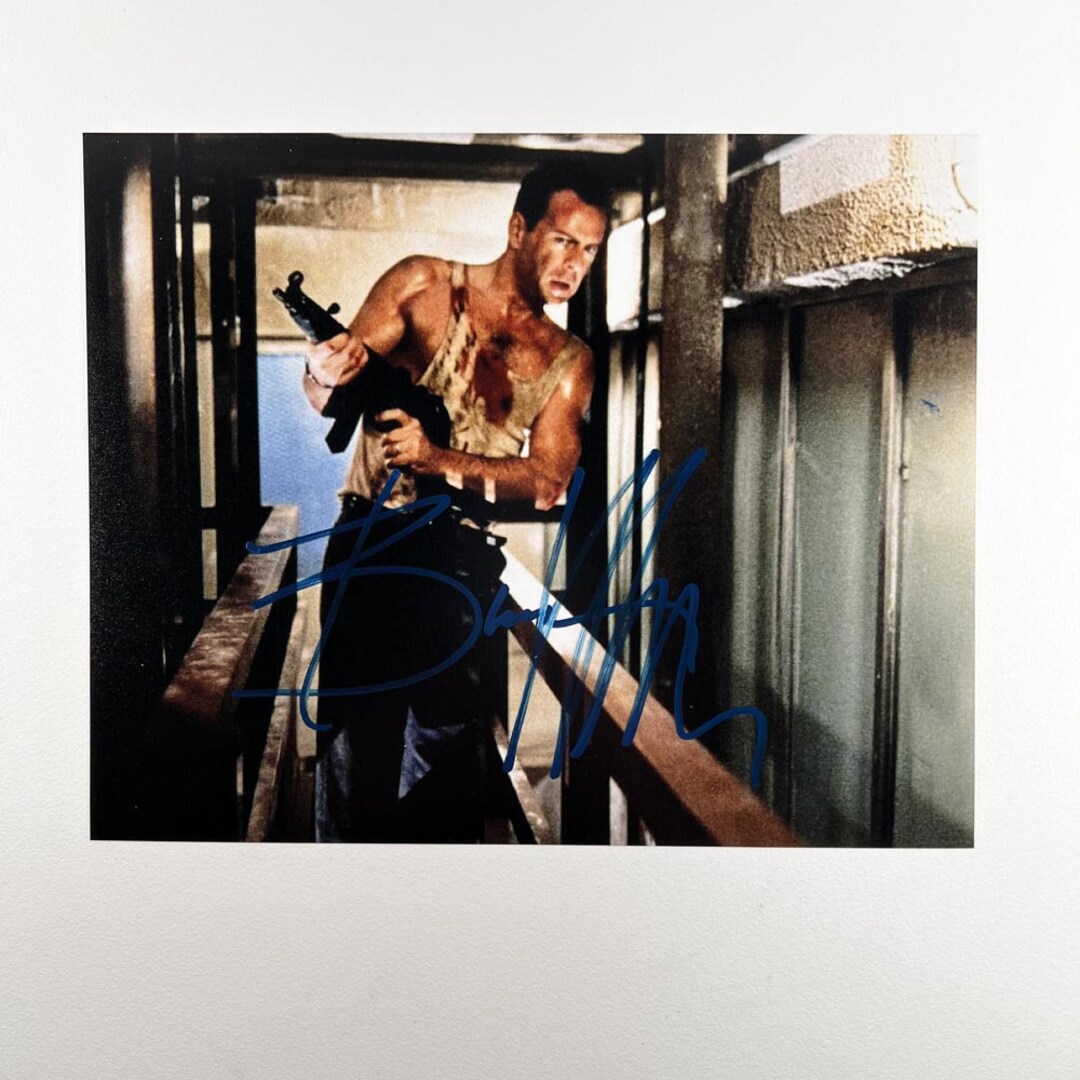 Bruce Willis 8x10 Inch Photo Signed Autographed Authentic - Etsy