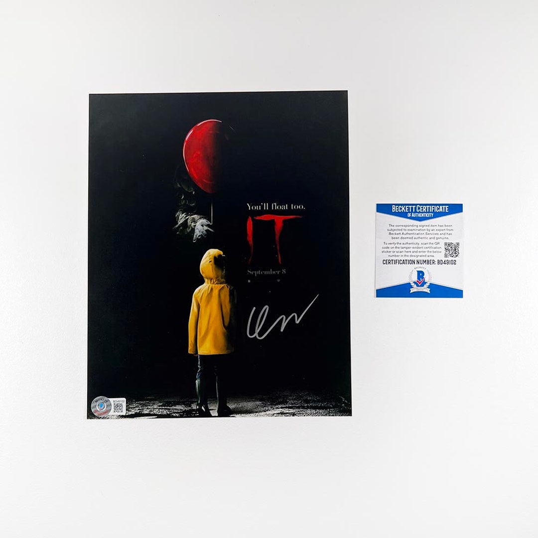 Finn Wolfhard IT 8x10 Inch Photo Signed Autographed Authentic Beckett ...