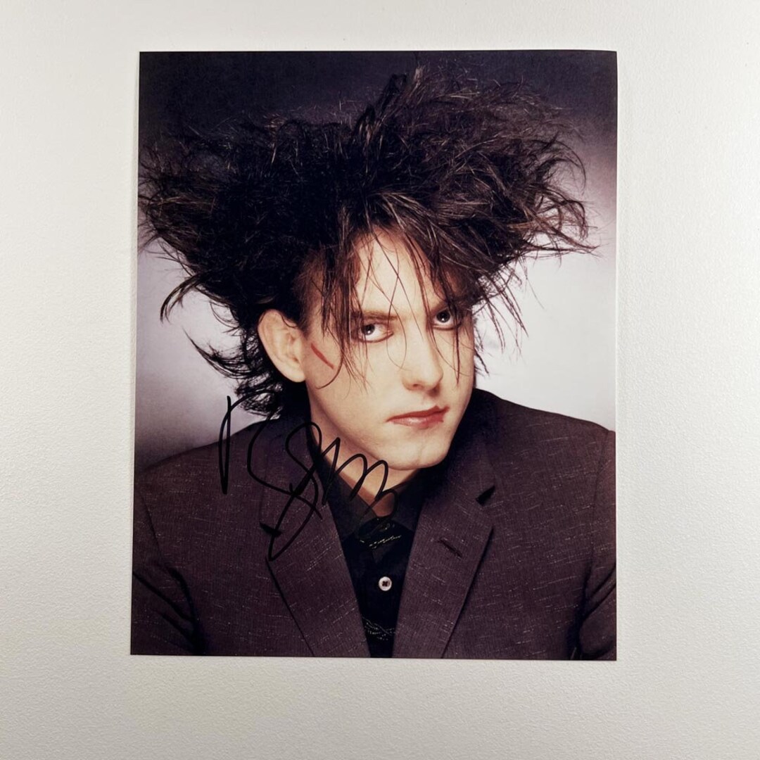 Robert Smith the Cure 8x10 Inch Photo Signed Autographed Authentic - Etsy