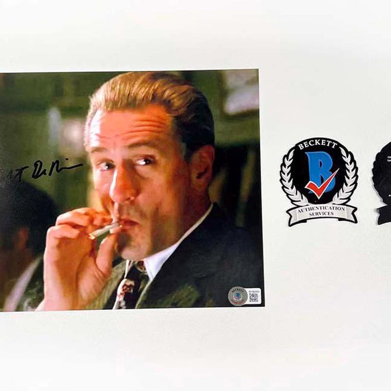 Robert De Niro Autograph - Etsy