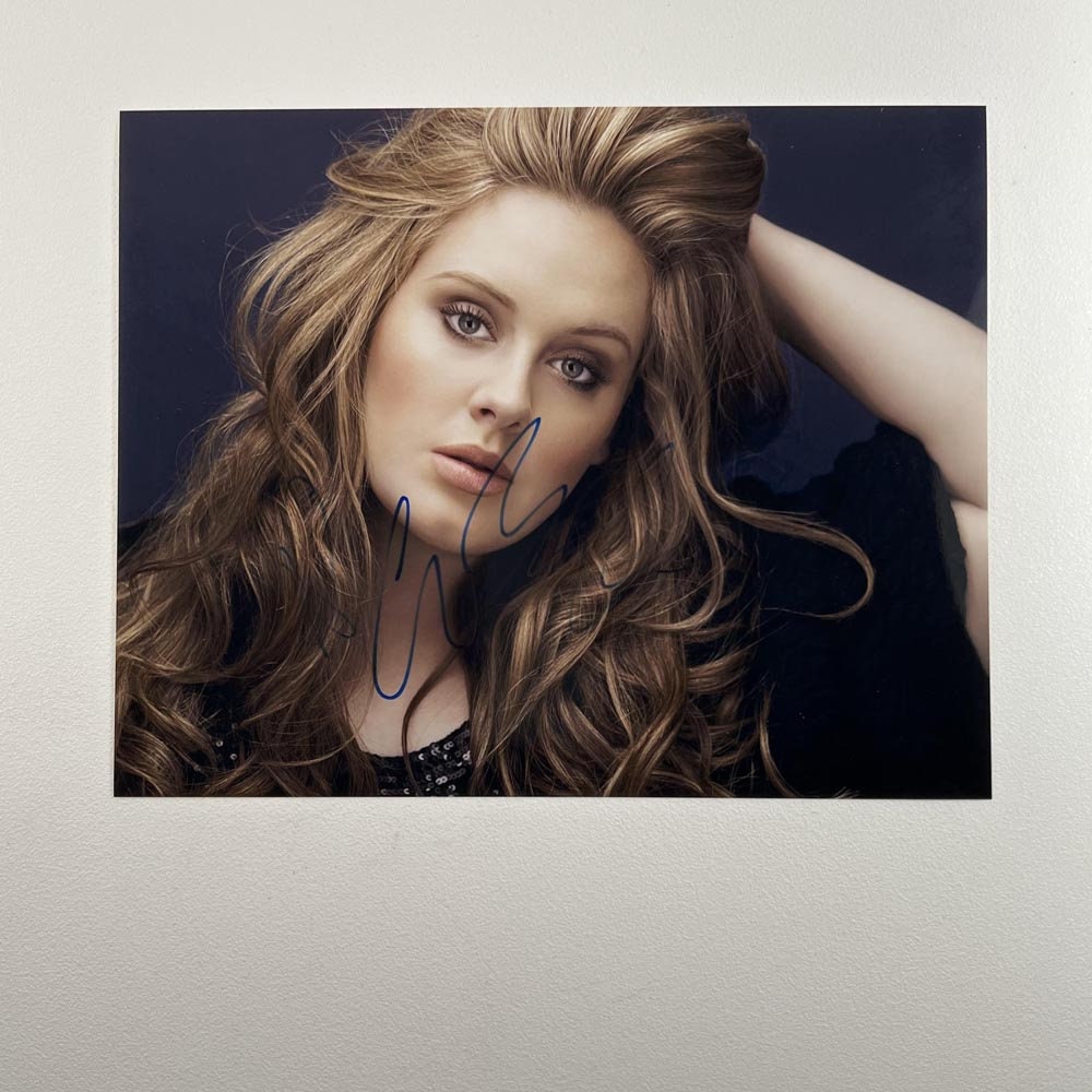 Adele 8x10 Inch Photo Signed Autographed Authentic COA - Etsy