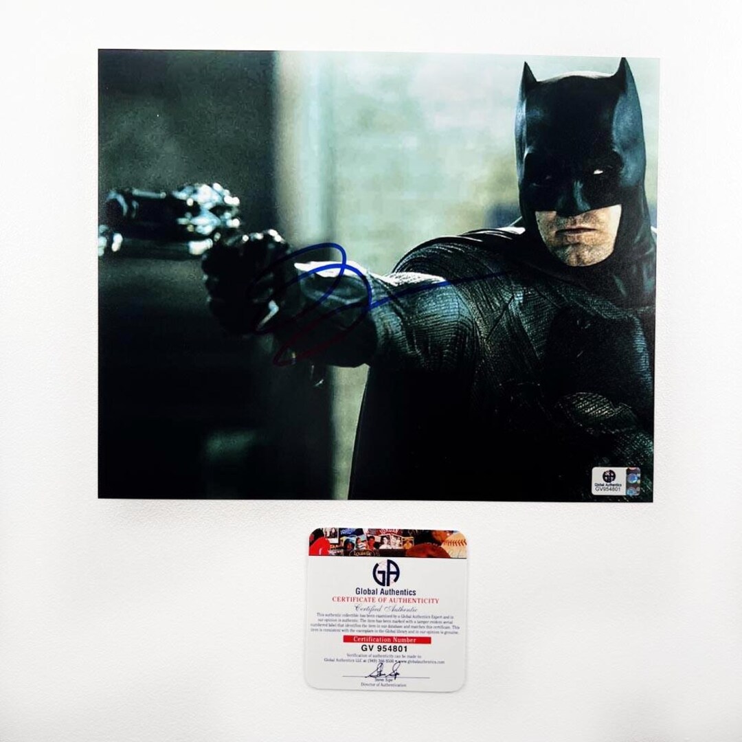 Ben Affleck 8x10 Inch Photo Signed Autographed Authentic COA - Etsy