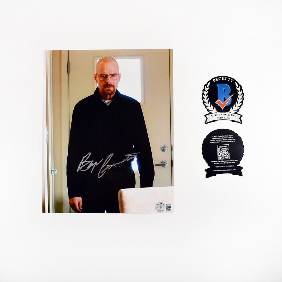 Bryan Cranston 8x10 Inch Photo Signed Autographed Authentic Beckett BAS ...