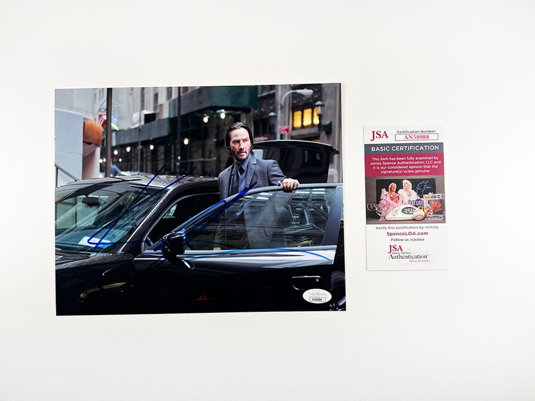 Keanu Reeves 8x10 Inch Photo Signed Autographed Authentic JSA COA - Etsy