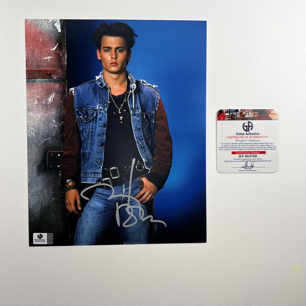 Johnny Depp 8x10 Inch Photo Signed Autographed Authentic - Etsy