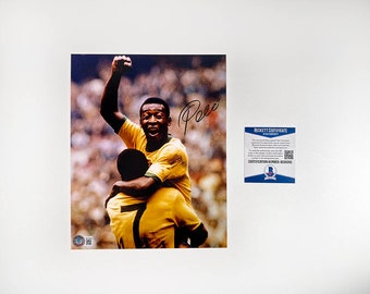 Pele - Signed Autographed 8x10 Photo W/ 3rd Party COA - Brazil - Soccer ...
