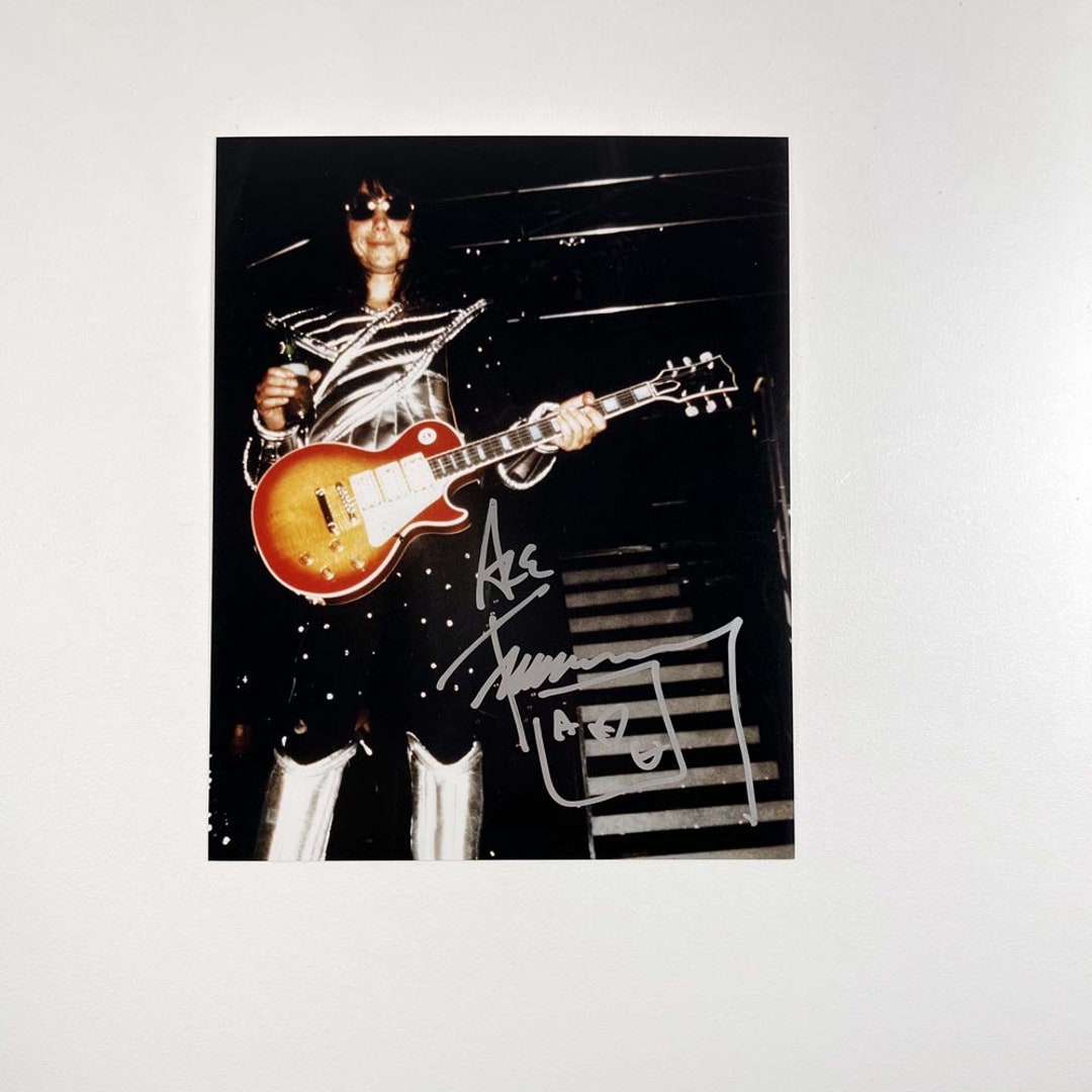 Ace Frehley Kiss 8x10 Inch Photo Signed Autographed Authentic COA - Etsy