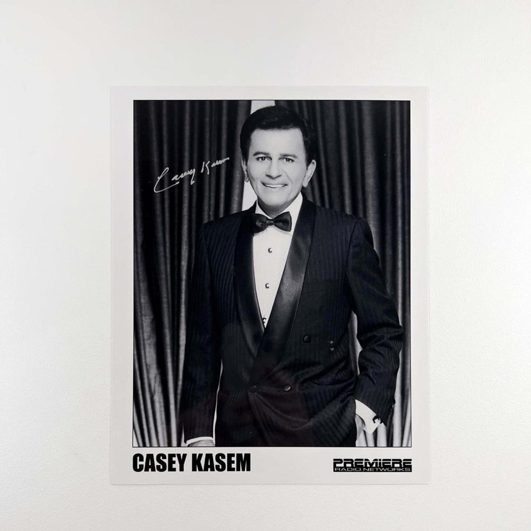Casey Kasem 8x10 Inch Photo Signed Autographed Authentic COA - Etsy