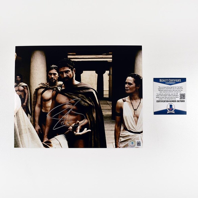 Gerard Butler 300 8x10 Inch Photo Signed Autographed Authentic Beckett ...