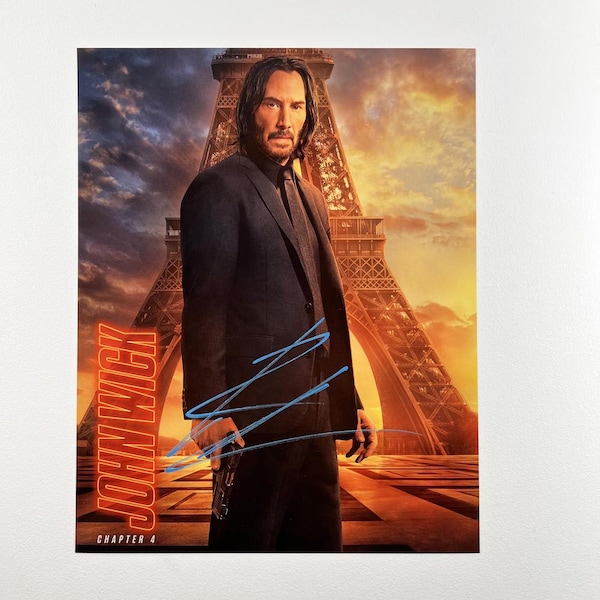 Keanu Reeves Signature - Etsy