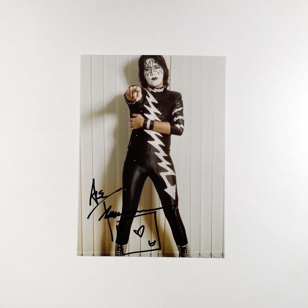 Ace Frehley Kiss 8x11 Inch Photo Signed Autographed Authentic COA - Etsy