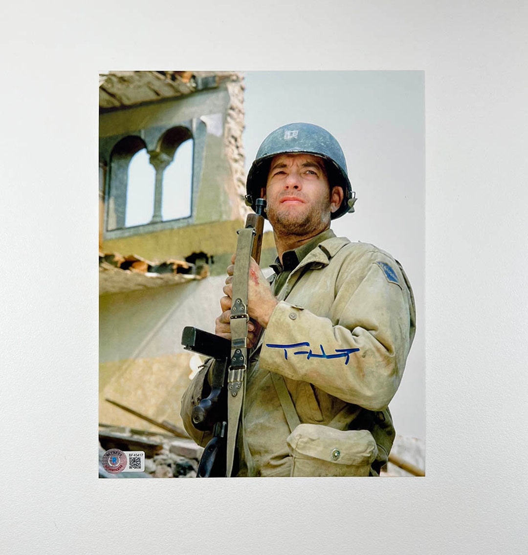 Tom Hanks 8x10 Inch Photo Signed Autographed Authentic Beckett - Etsy