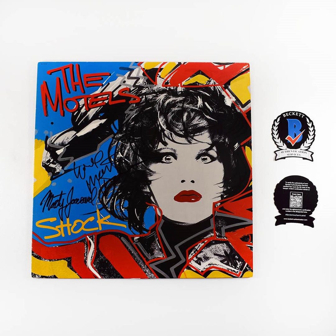 Martha Davis the Motels LP Record Album Cover Signed Autographed ...