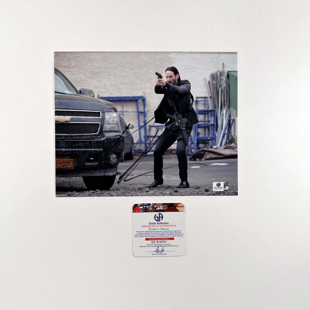 Keanu Reeves 8x10 Inch Photo Signed Autographed Authentic COA - Etsy