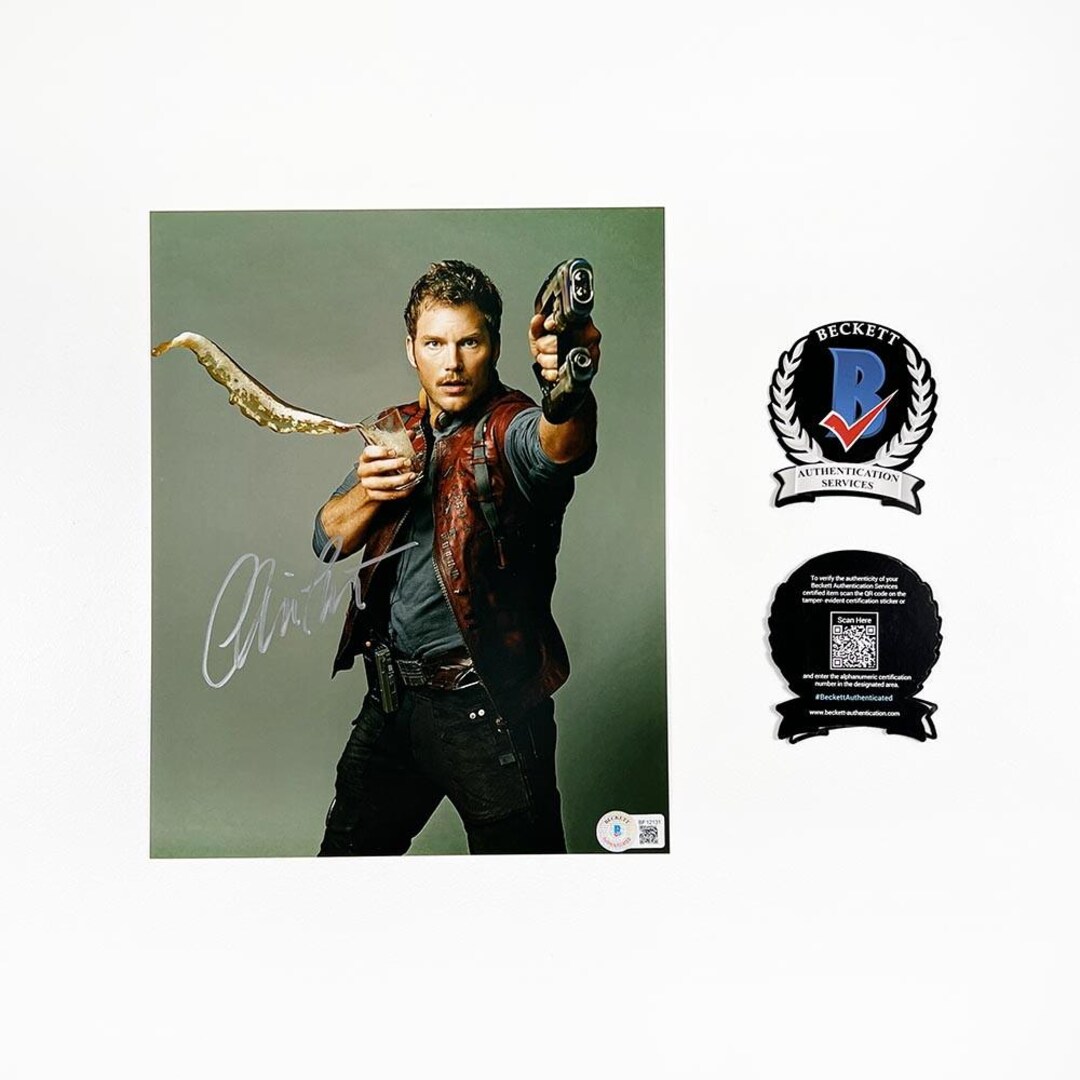 Chris Pratt Guardians of the Galaxy 8x10 Inch Photo Signed Autographed ...