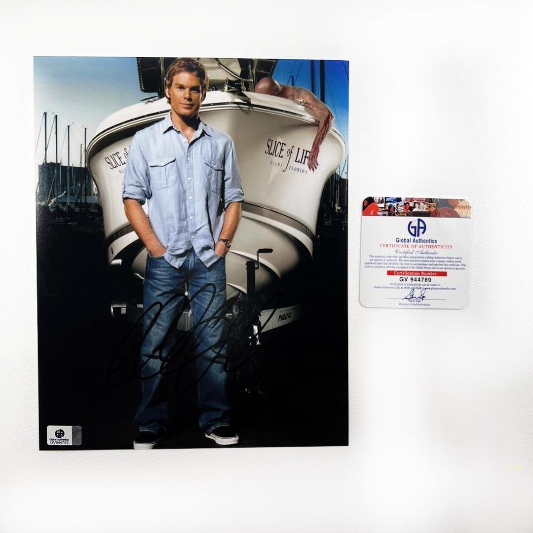 Michael C Hall 8x10 Inch Photo Signed Autographed Authentic COA - Etsy