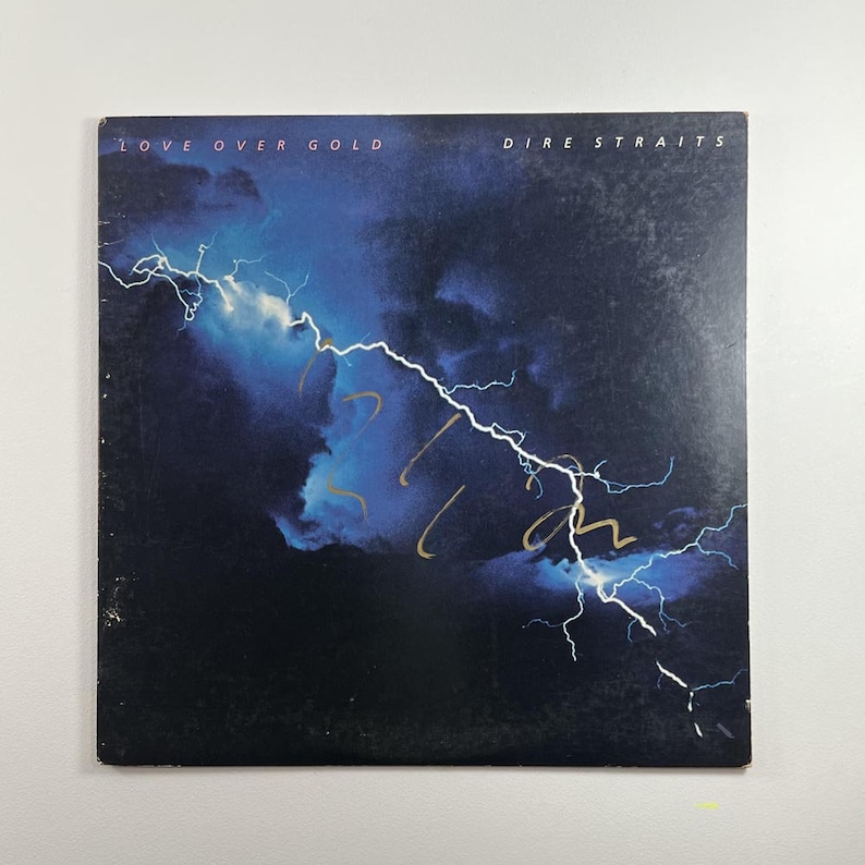 Mark Knopfler Dire Straits Record Album LP Signed Autographed Authentic ...