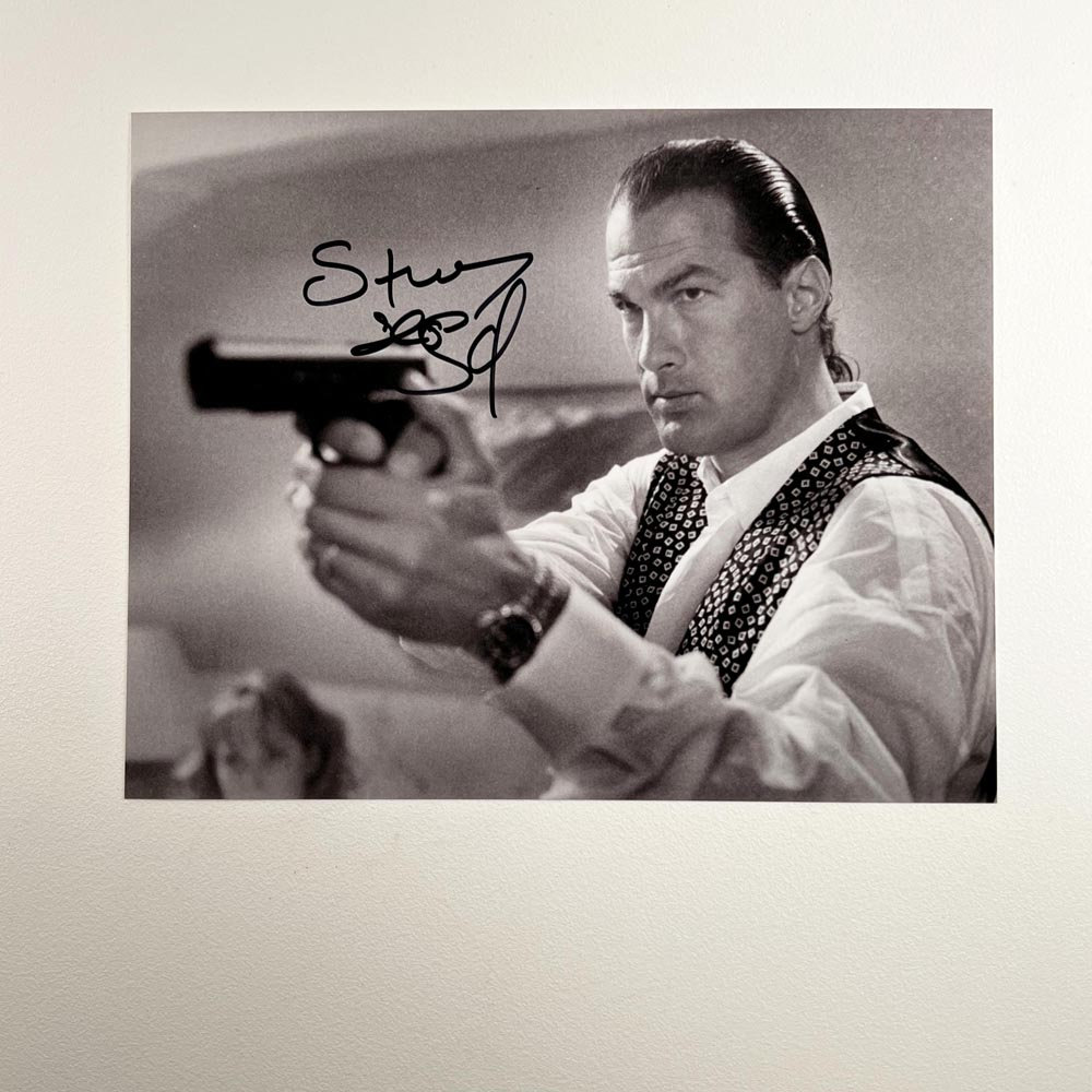 Steven Seagal 8x10 Inch Photo Signed Autographed - Etsy