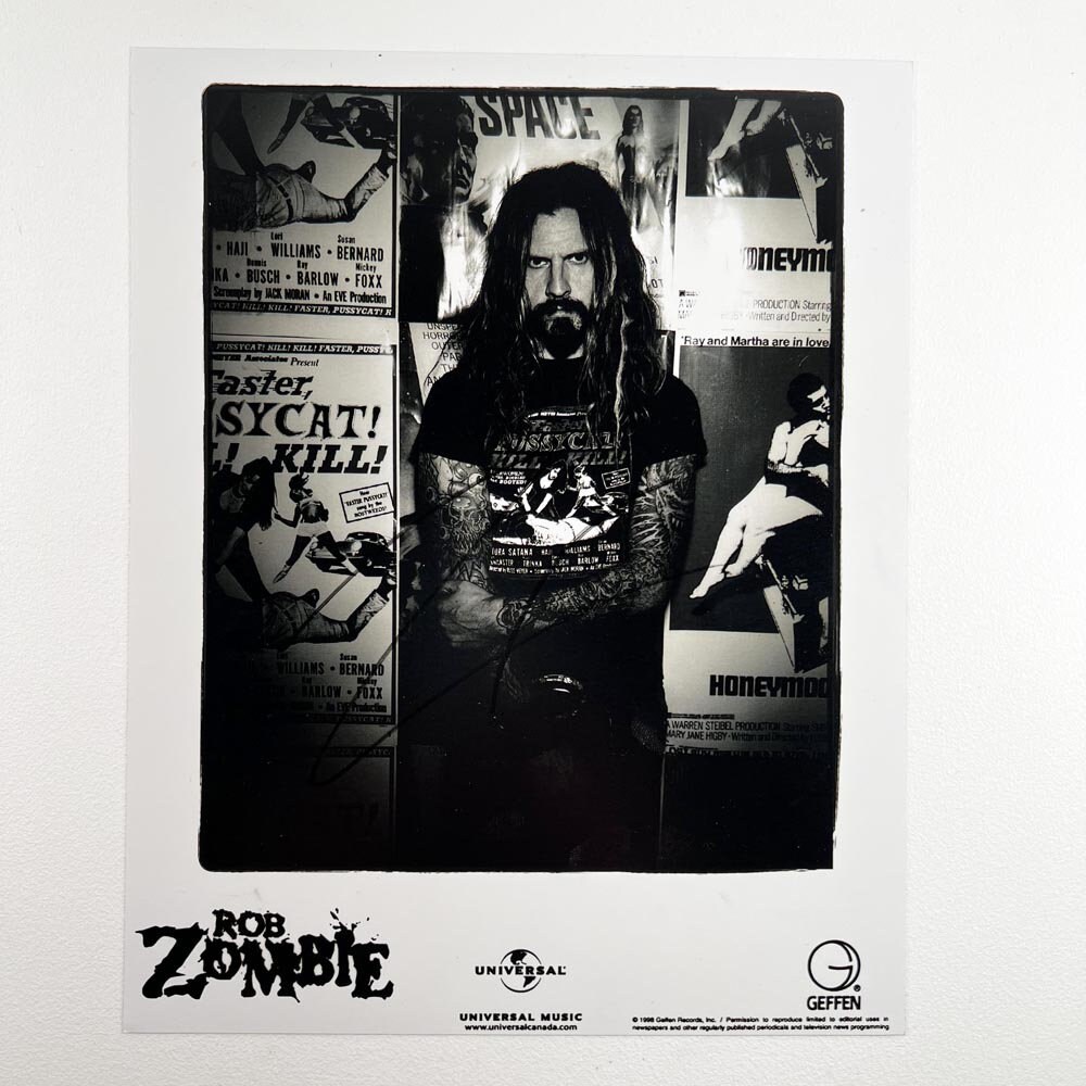 Rob Zombie 8x10 Inch Photo Signed Autographed - Etsy