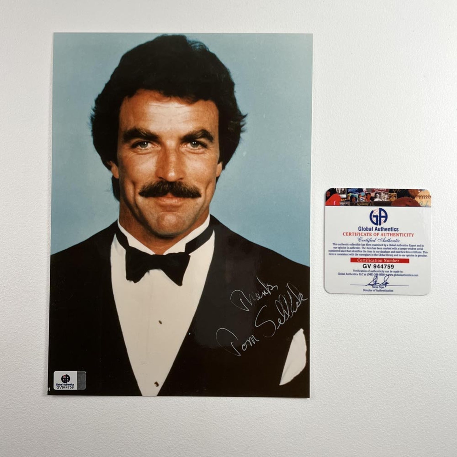 Tom Selleck 8x10 Inch Photo Signed Autographed Authentic COA - Etsy