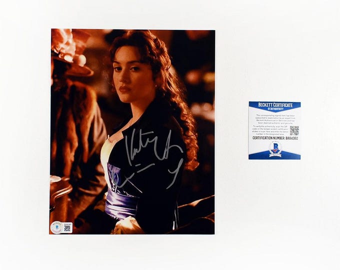 Kate Winslet 8x10 Inch Photo Signed Autographed Authentic Beckett BAS ...