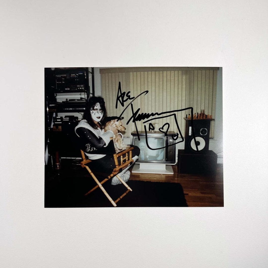 Ace Frehley Kiss 8x10 Inch Photo Signed Autographed Authentic COA - Etsy
