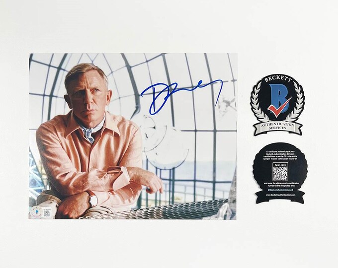 Daniel Craig 8x10 Inch Photo Signed Autographed Authentic Beckett BAS ...