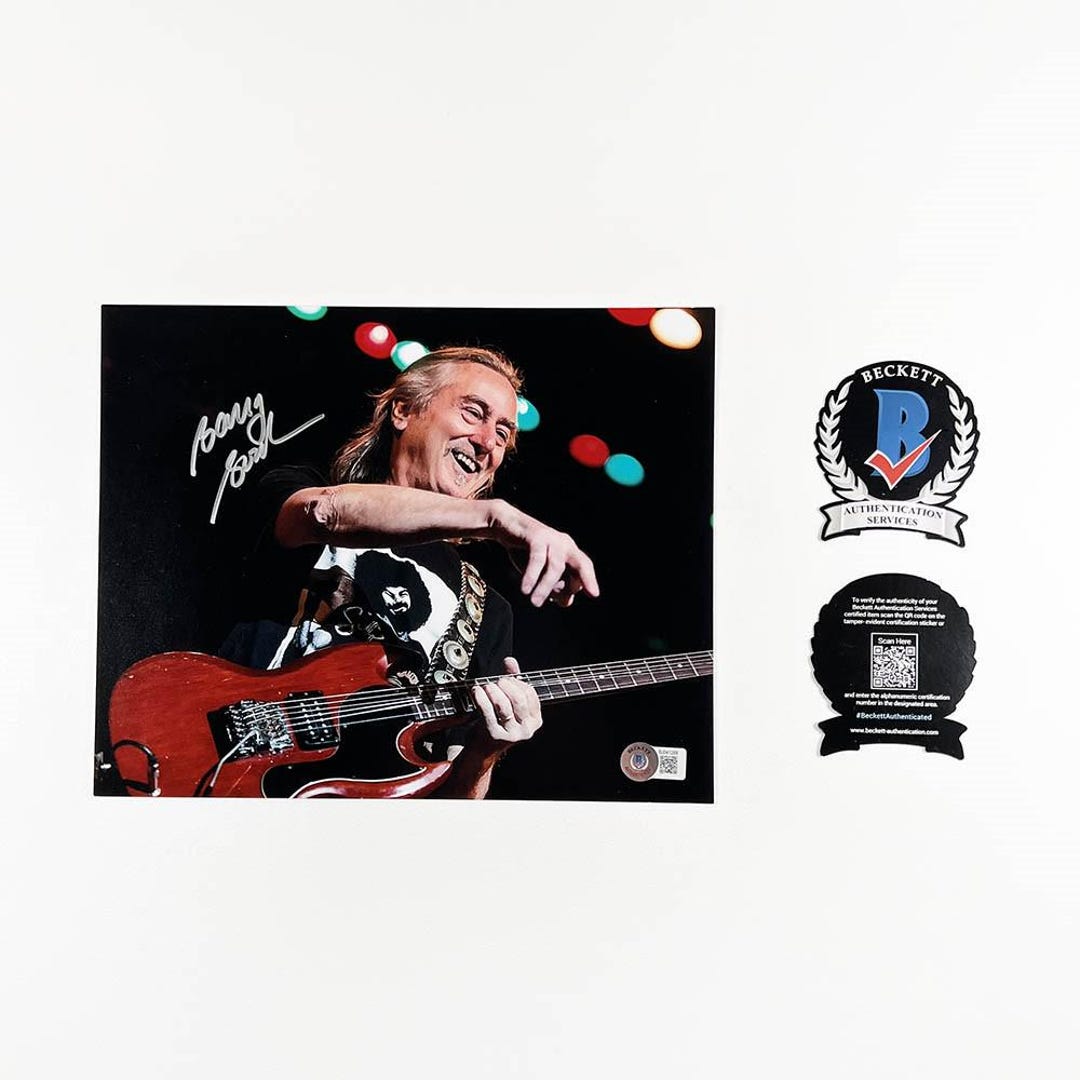 Barry Goudreau Boston 8x10 Inch Photo Signed Autographed Authentic ...