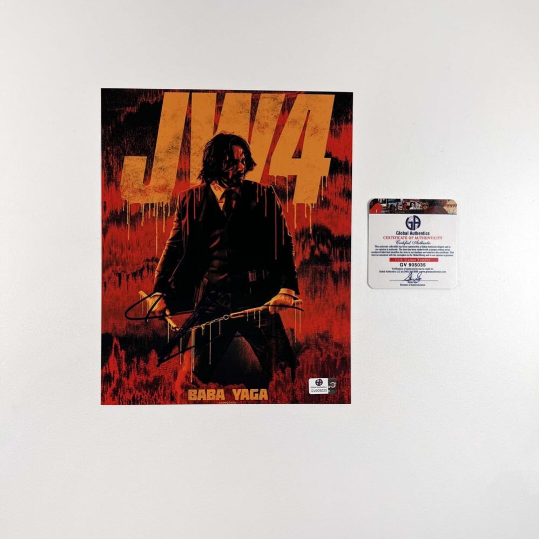 Keanu Reeves 8x10 Inch Photo Signed Autographed Authentic COA - Etsy