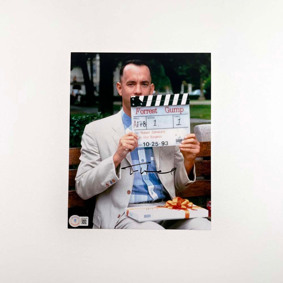 Tom Hanks 8x10 Inch Photo Signed Autographed Authentic Beckett - Etsy