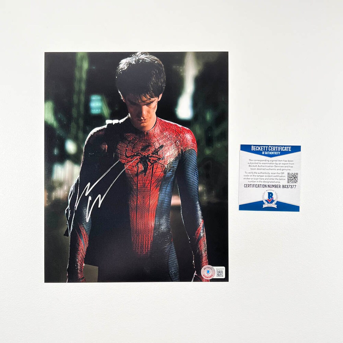 Andrew Garfield 8x10 Inch Photo Signed Autographed Authentic Beckett ...