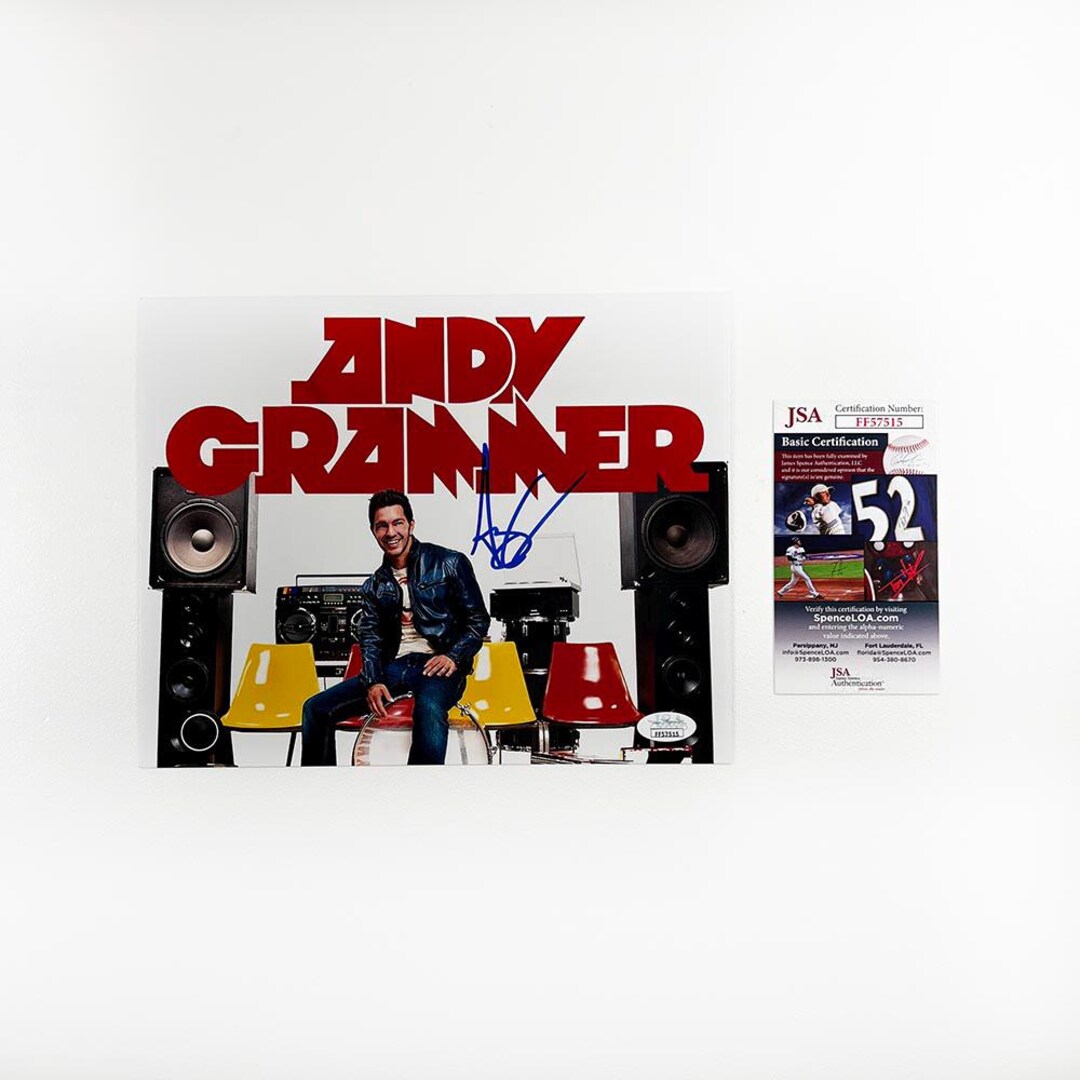 Andy Grammer 8x10 Inch Photo Signed Autographed Authentic JSA COA - Etsy