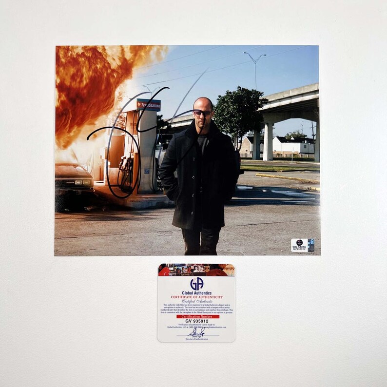 Jason Statham 8x10 Inch Photo Signed Autographed - Etsy