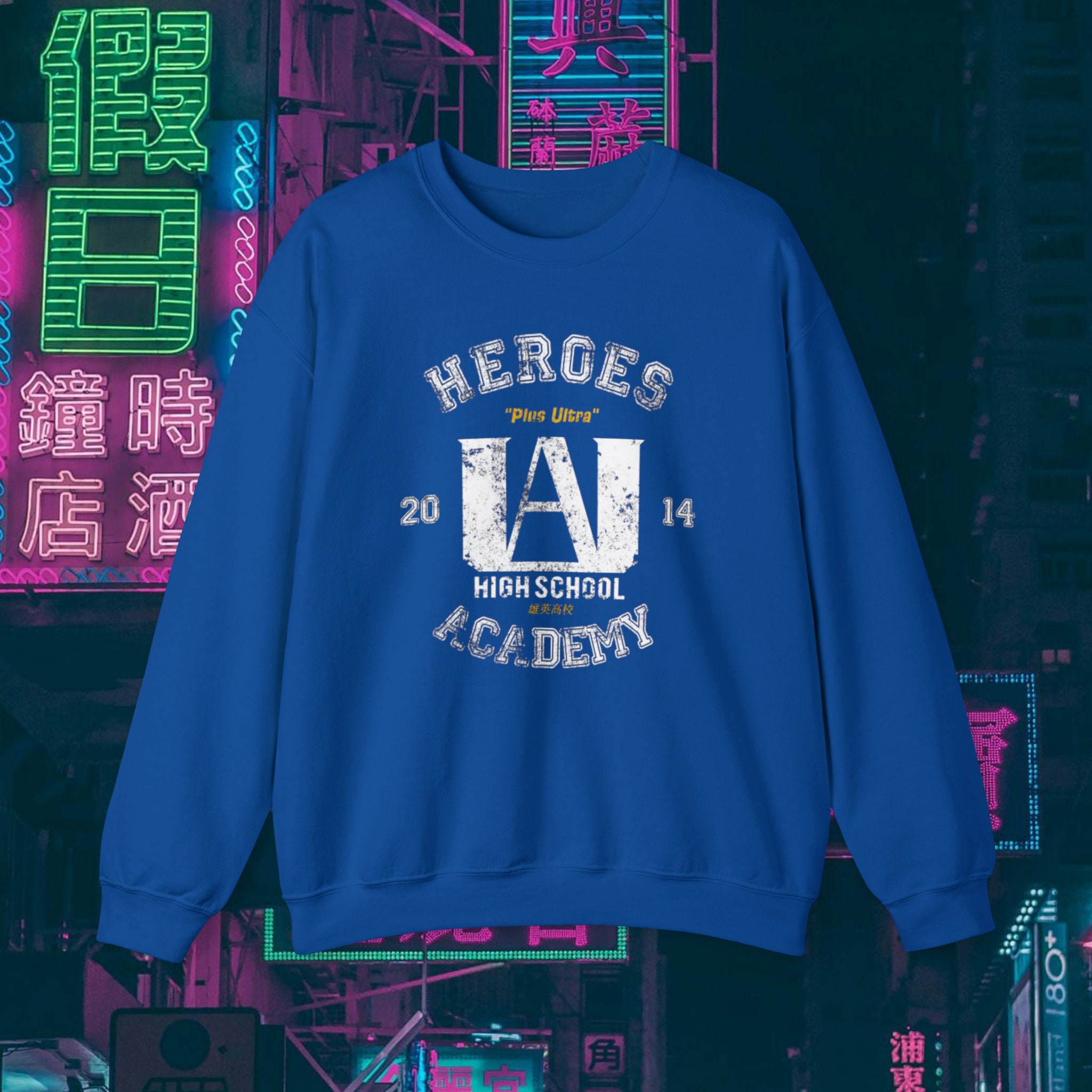 Anime My Hero Academia Sweatshirt Training Academy Hoodie - Etsy