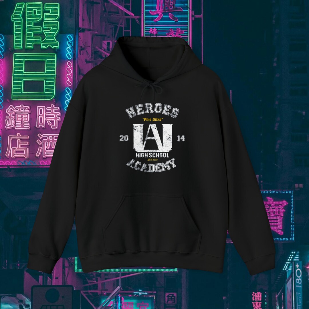Anime My Hero Academia Hoodie - Training Academy, Hoodie, Unisex Hoodie ...