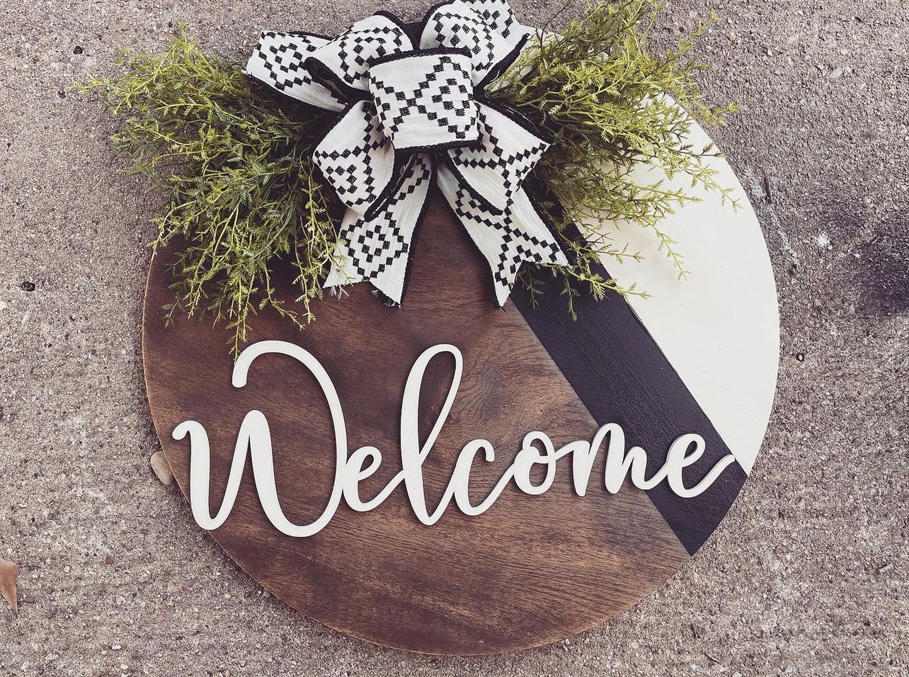 Welcome Sign - Etsy