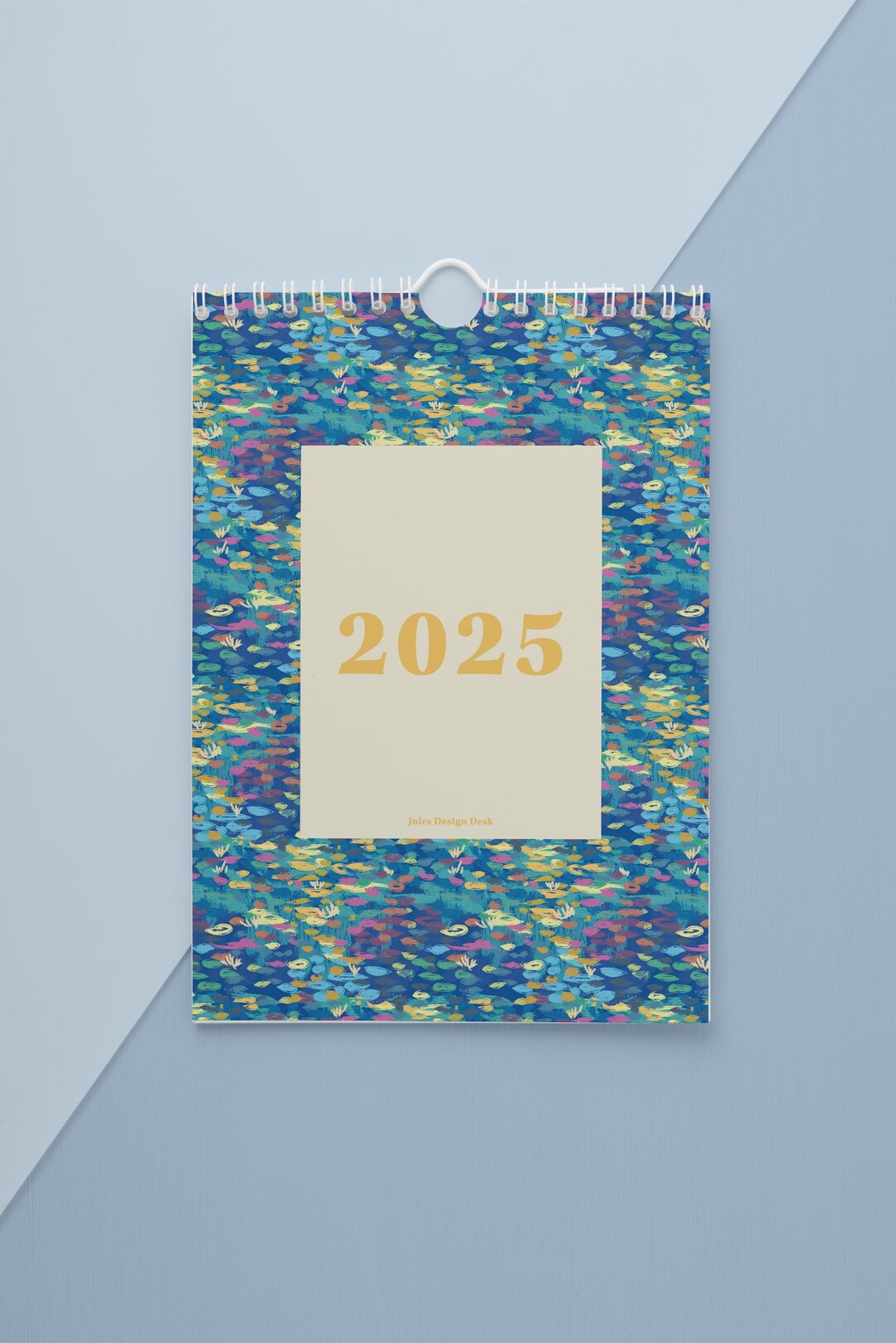 Calendar 2025 Annual Calendar 2025 With Motifs in the Style of Van Gogh ...