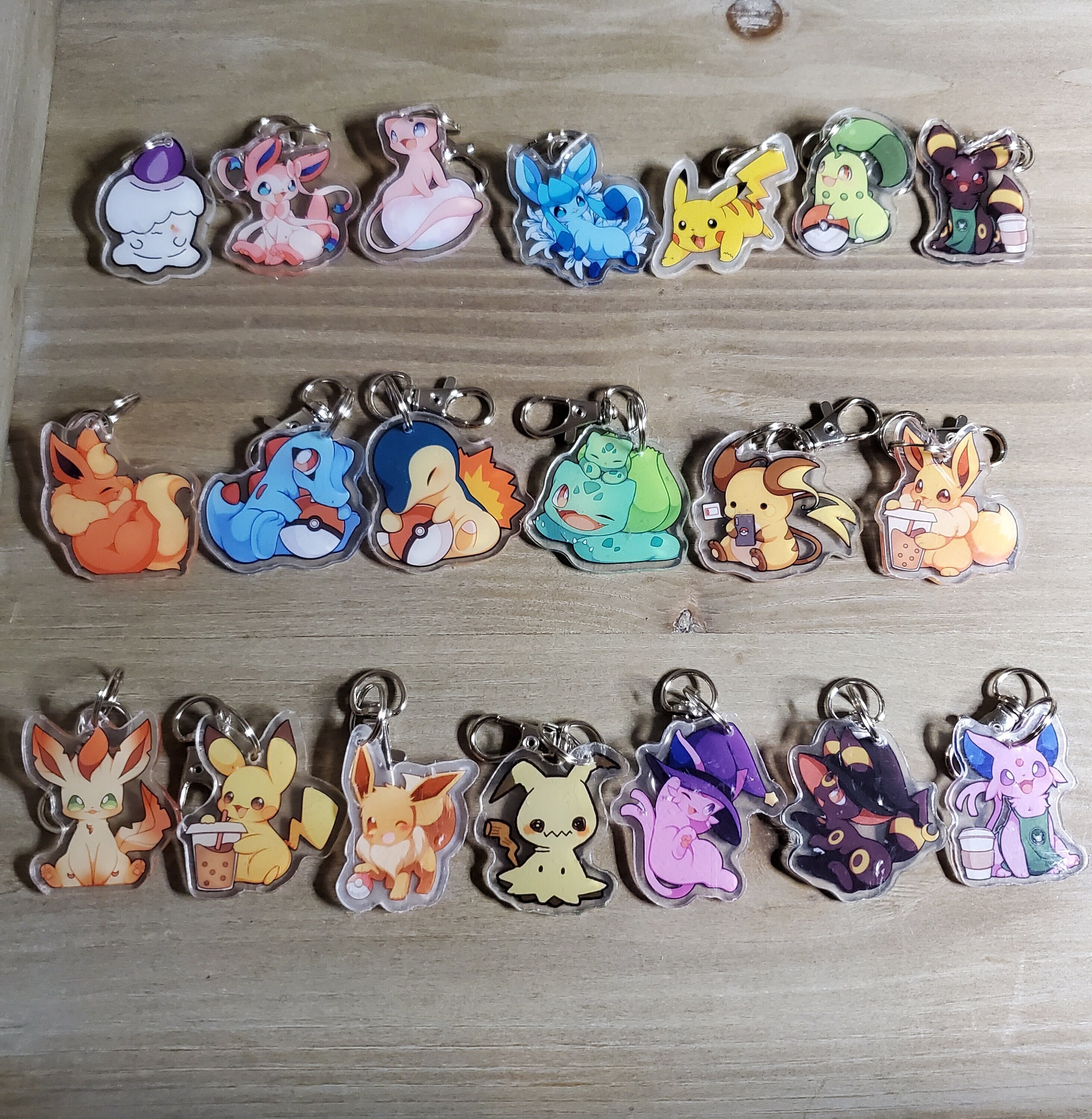 Mystery Pocket Monster Keychain, Poke Blind Bag Keychain - Etsy
