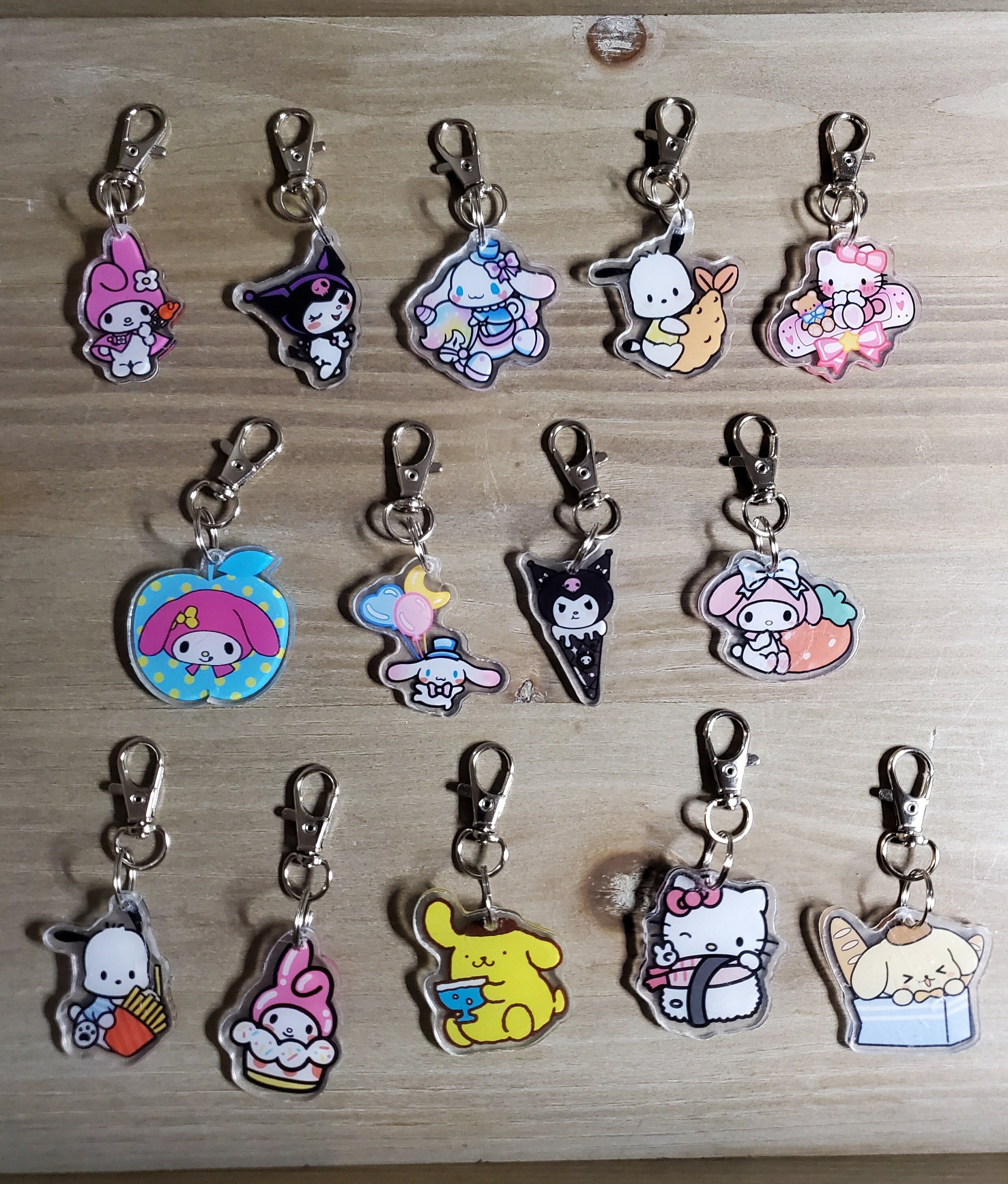 Mystery HK and Friends Keychain, Kawaii Blind Bag Keychain HK Theme - Etsy