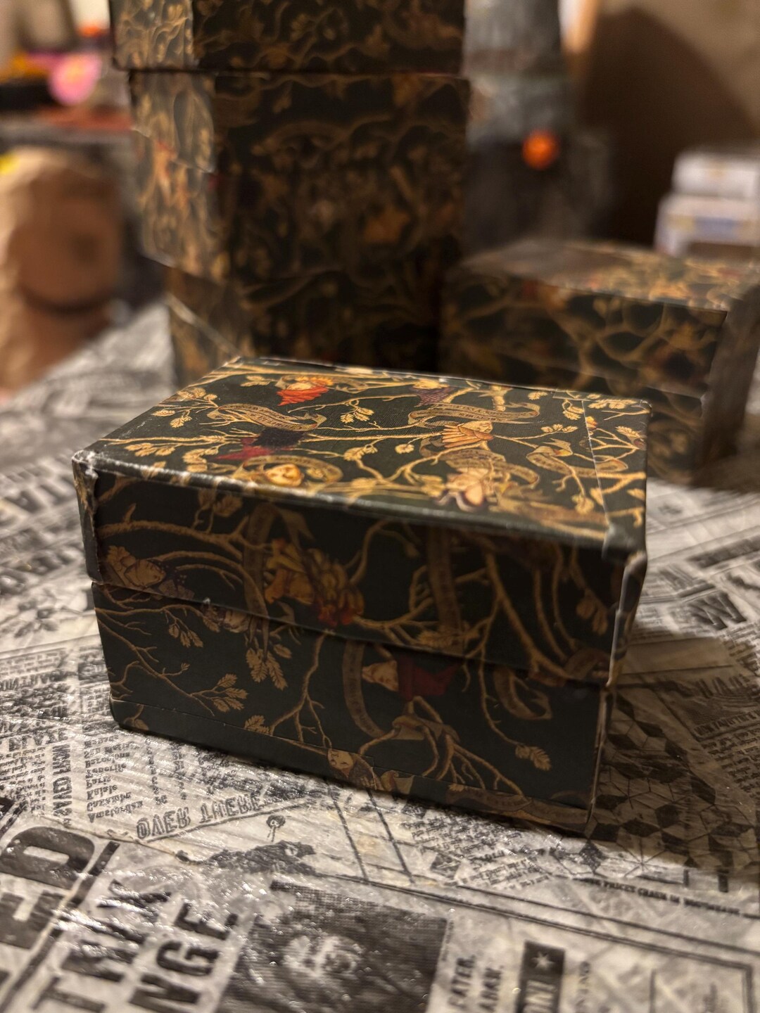 Wizarding Family Trinket Box - Etsy