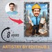 Architect Caricature Portrait: Custom Digital Cartoon Gift (digital ...